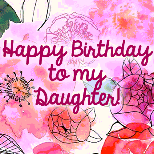 Happy Birthday Daughter Floral Hd Happy Birthday Daughter 29970